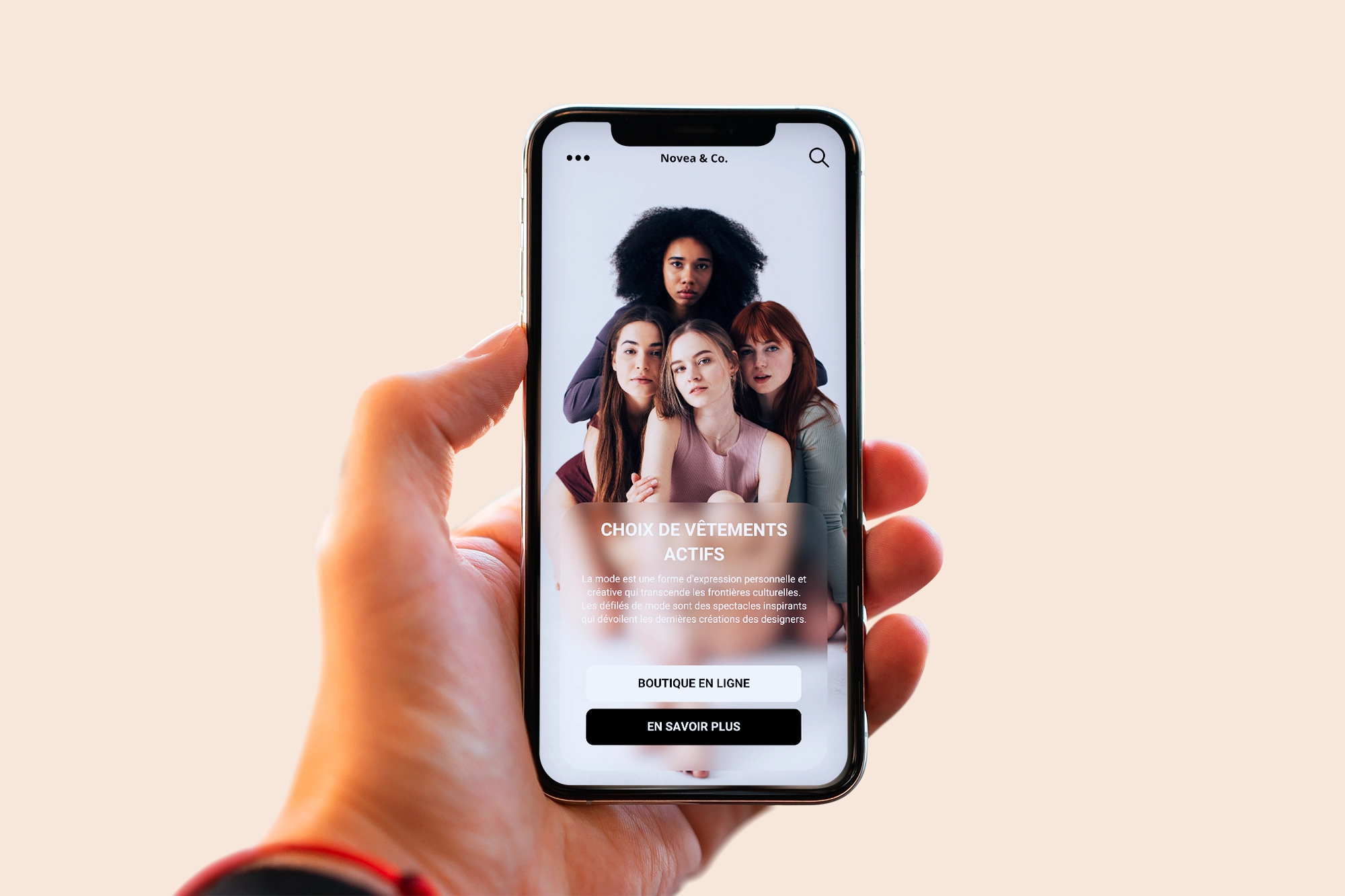 Application mobile sur mesure pour Boutique en ligne - Agence Création ...
